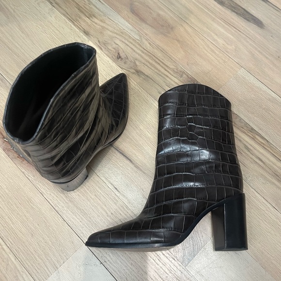 SCHUTZ | Shoes | Schutz Western Heel Boot | Poshmark